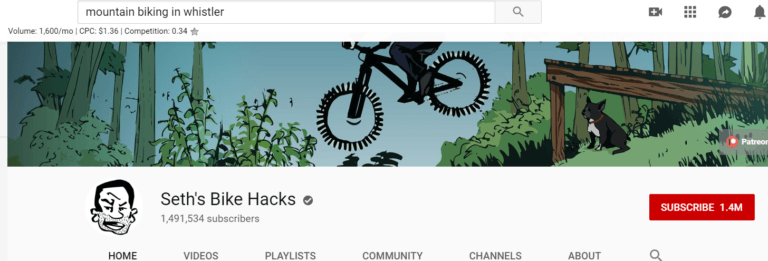 seth’s bike hacks screenshot | How to Make Honest Money Online